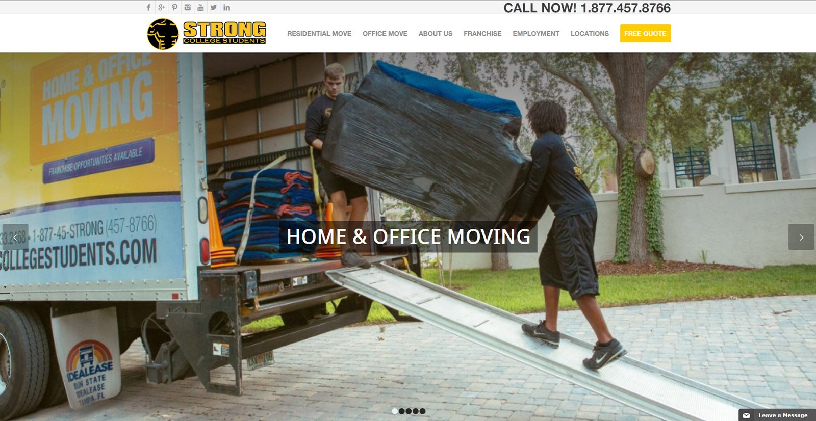 Strong College Students - Freelance Web Design St. Petersburg Tampa ...